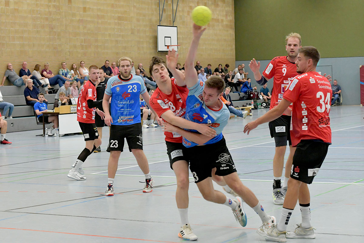 TV-Handballer schaffen zum Auftakt einen glücklichen Sieg – Werne Plus