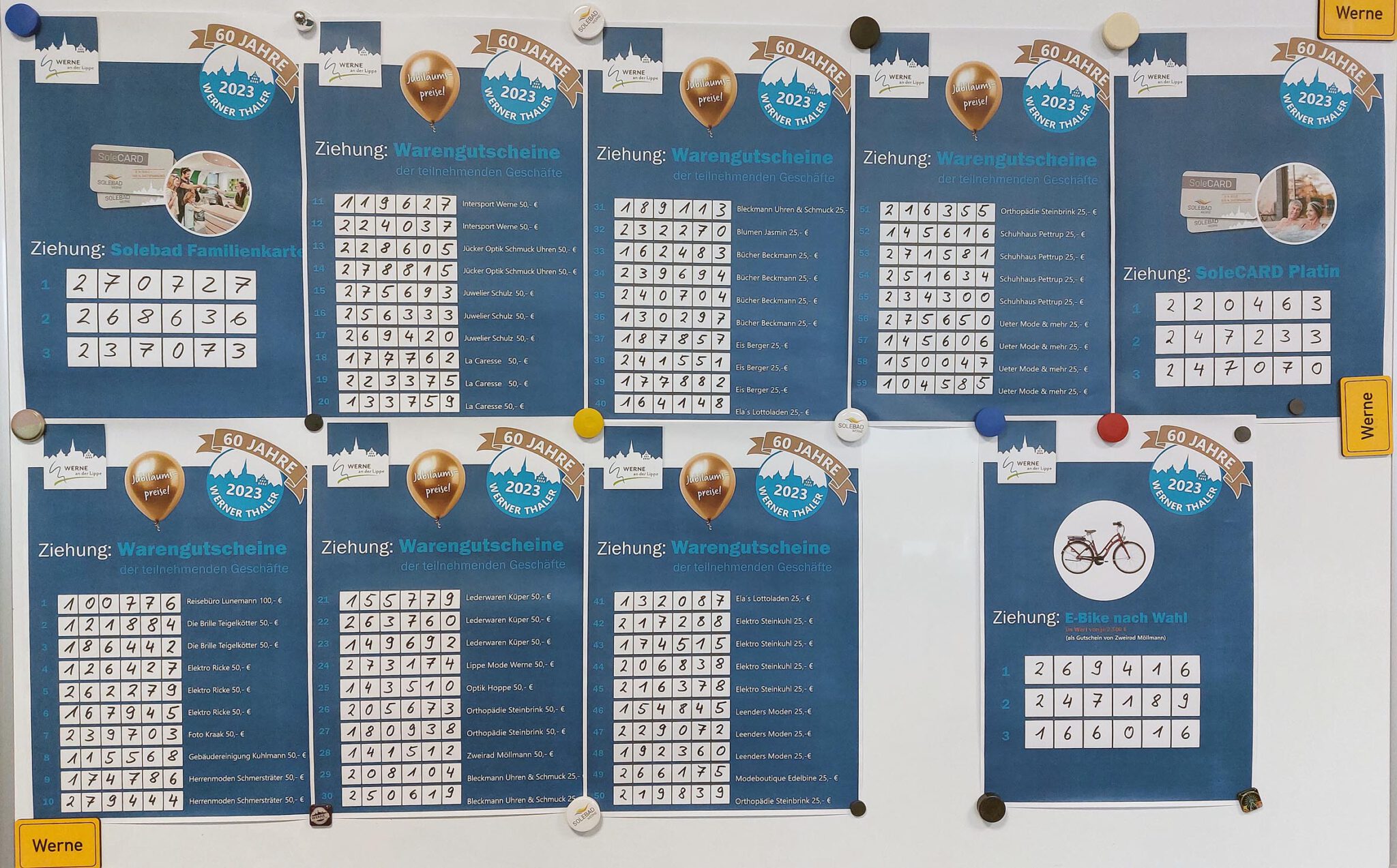 Werner Thaler 2023: Noch nicht alle Glückslose vorgelegt – Werne Plus